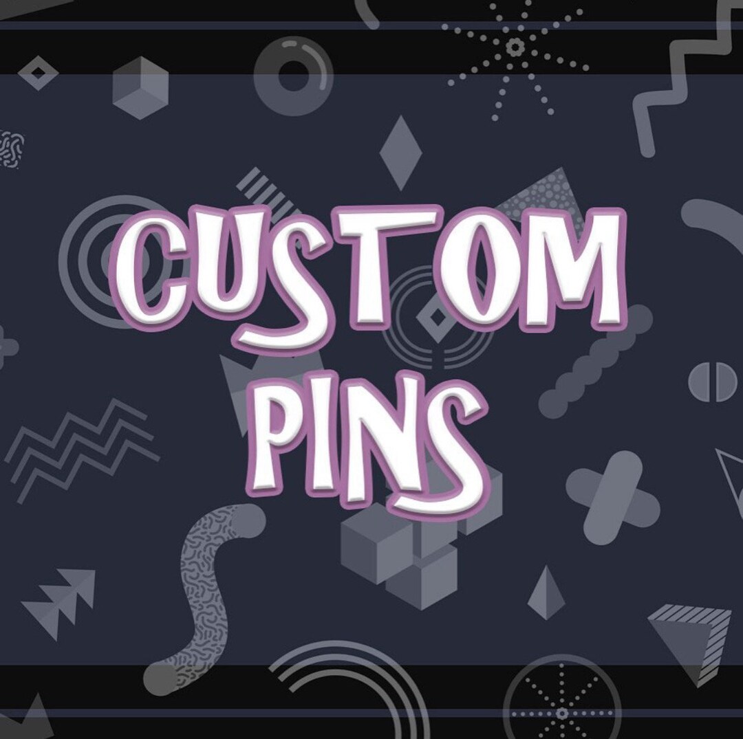 Custom 1" Buttons Personalized Logo Event Fandom Merch - Etsy