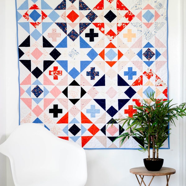 Modern Star Quilt - Etsy