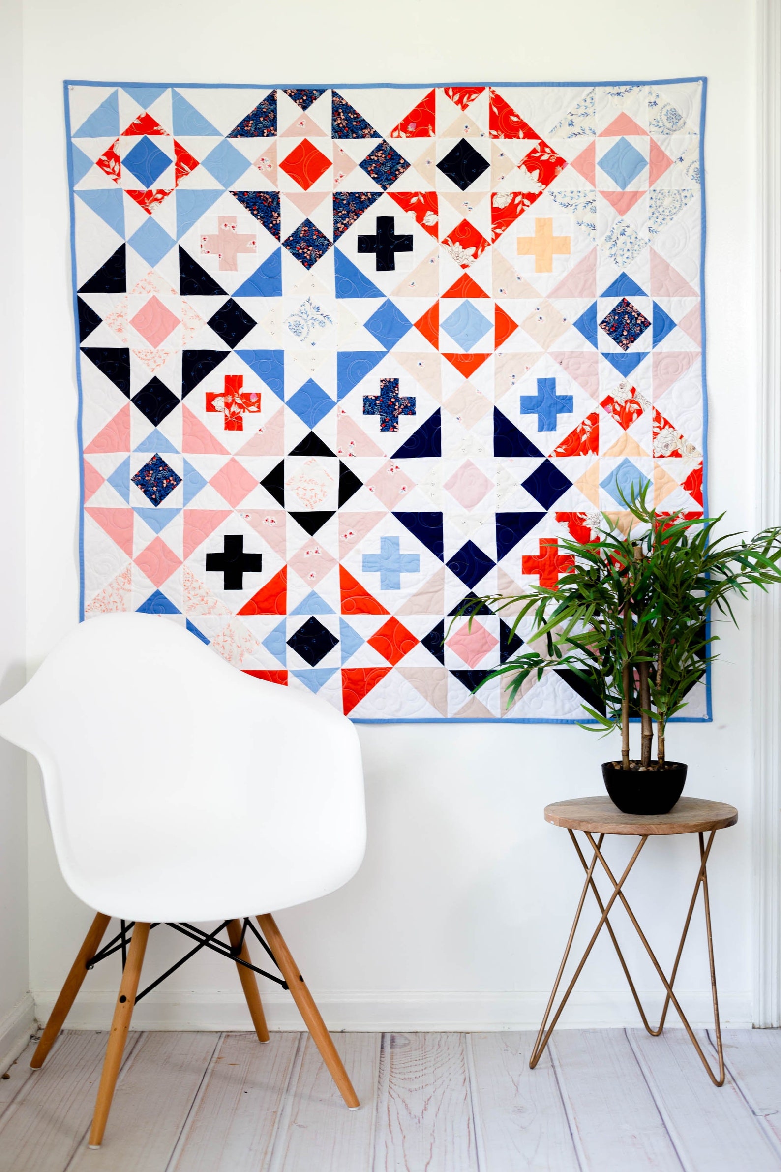 Nordic Crossing Quilt Pattern PDF Digital Download Star - Etsy