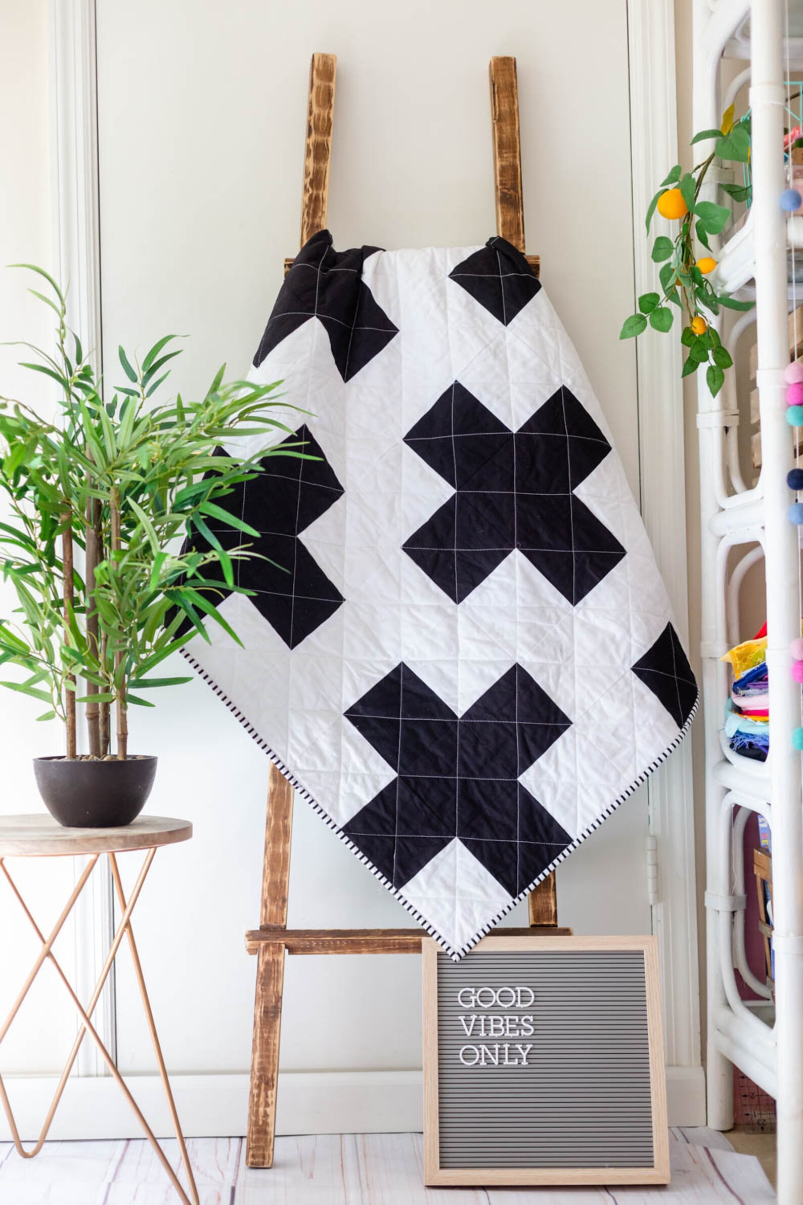 Scrappy Swiss Cross Quilt Pattern Beginner Quilt Pattern PDF - Etsy ...