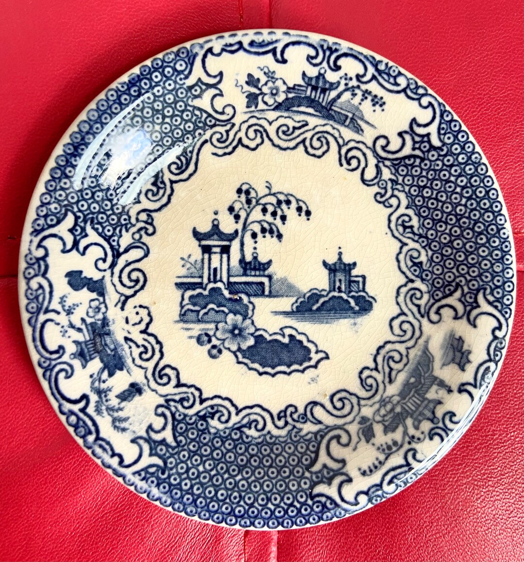 Allertons Chinese Butter Pat Dish - Etsy