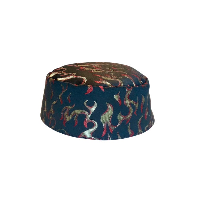 Black Brocade Smoking Cap | Multiple Colors Available | Men's Smoking ...