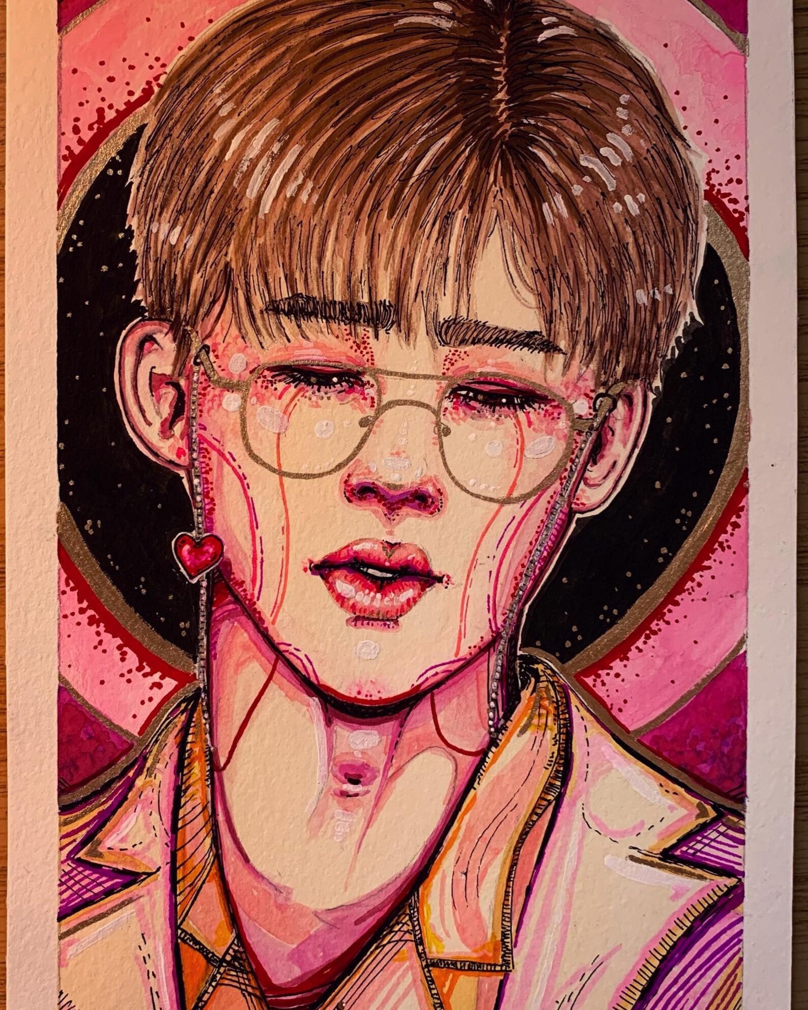 Mini Kpop / Anime / Fandom Portrait Commissions - Etsy