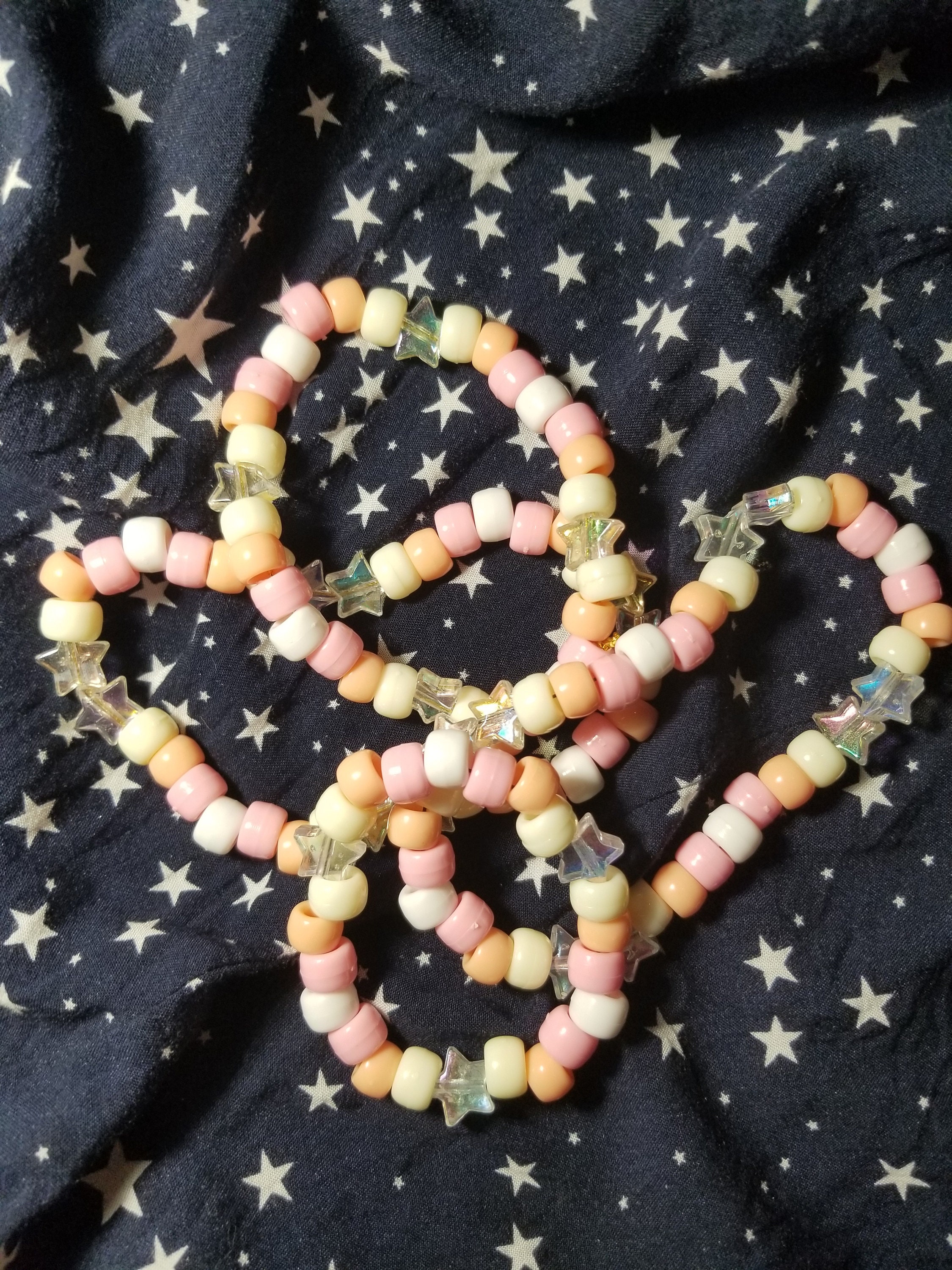 Pangender Kandi Star Border Bracelets - Etsy