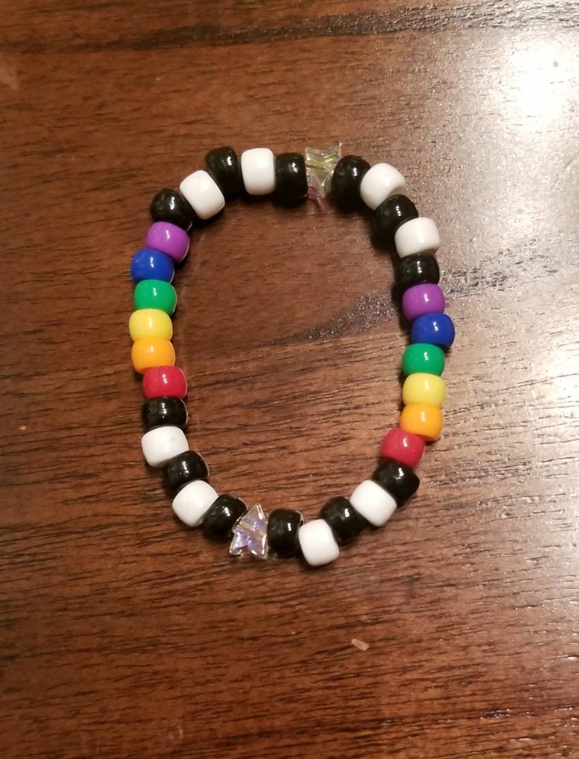 Straight Ally Kandi Star Bracelet Unit of 2 | Etsy