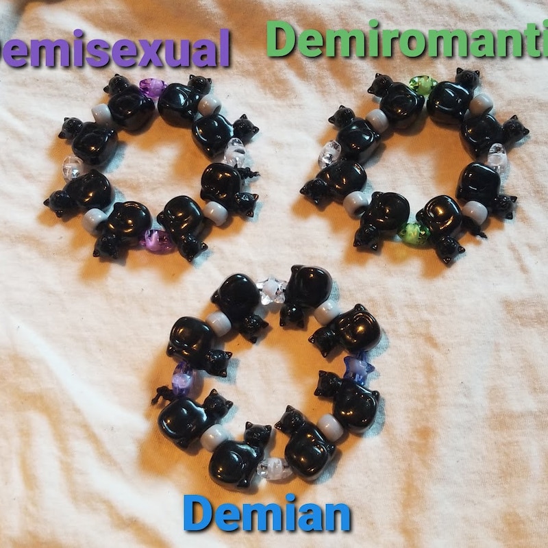 Demiromantic Pride Bracelet - Etsy