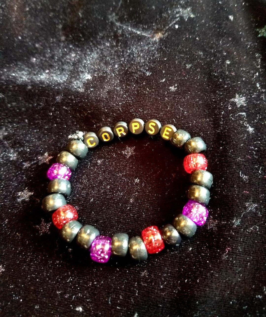 Corpse Husband Kandi Bracelet - Etsy