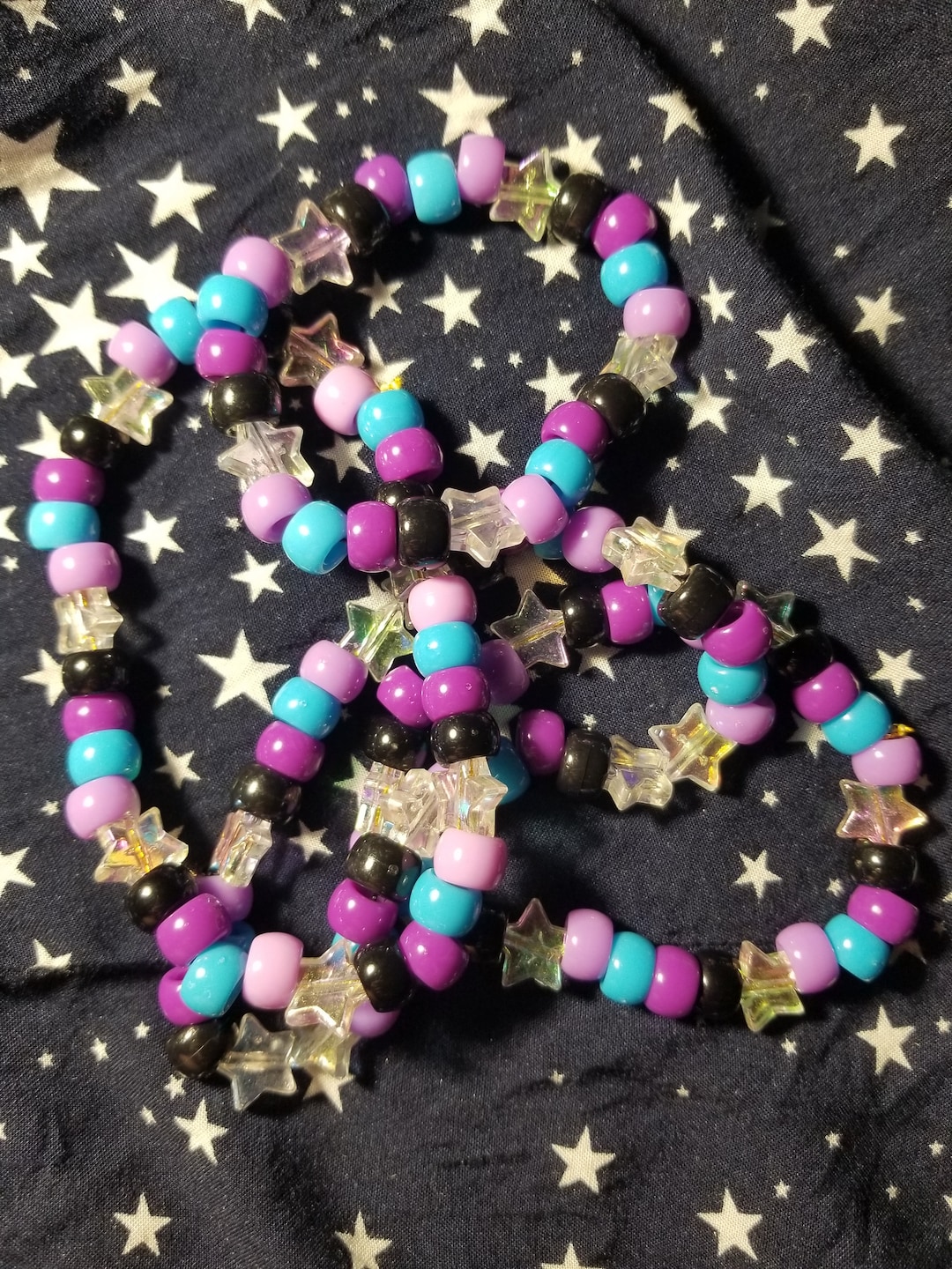 Alexigender Pride Kandi Star Bracelets - Etsy