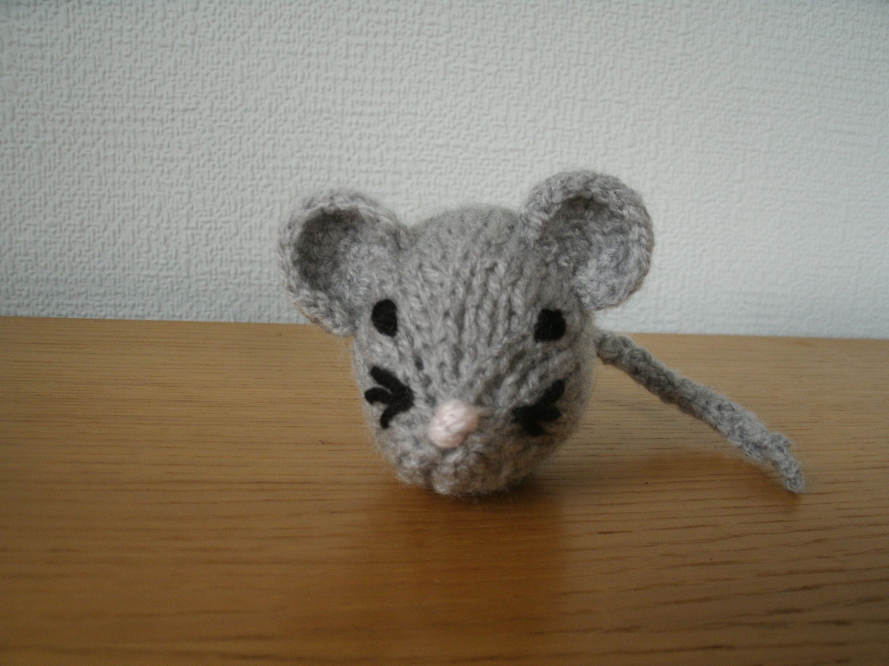 LITTLE GREY MOUSE Knitting Pattern - Etsy