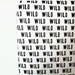 Wild Crib Sheet, Black and White Baby Bedding, Crib Sheet Neutral ...