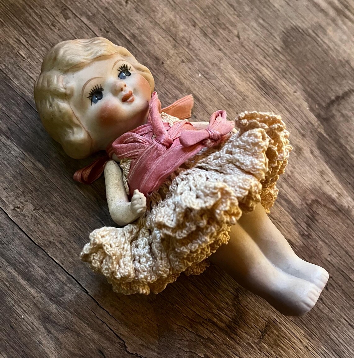 Antique Bisque Doll - Etsy