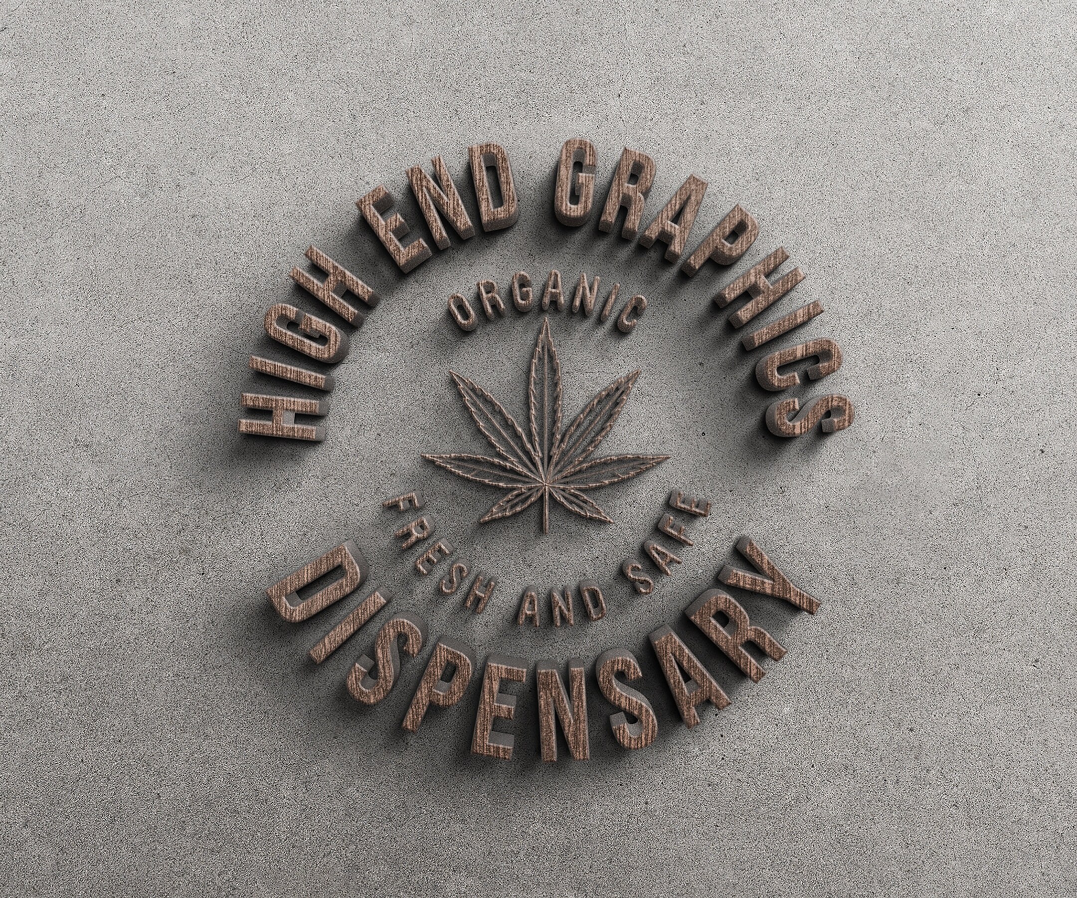 Cannabis Branding Logo, Pre-made Customizable Logo, CBD Graphic Design ...