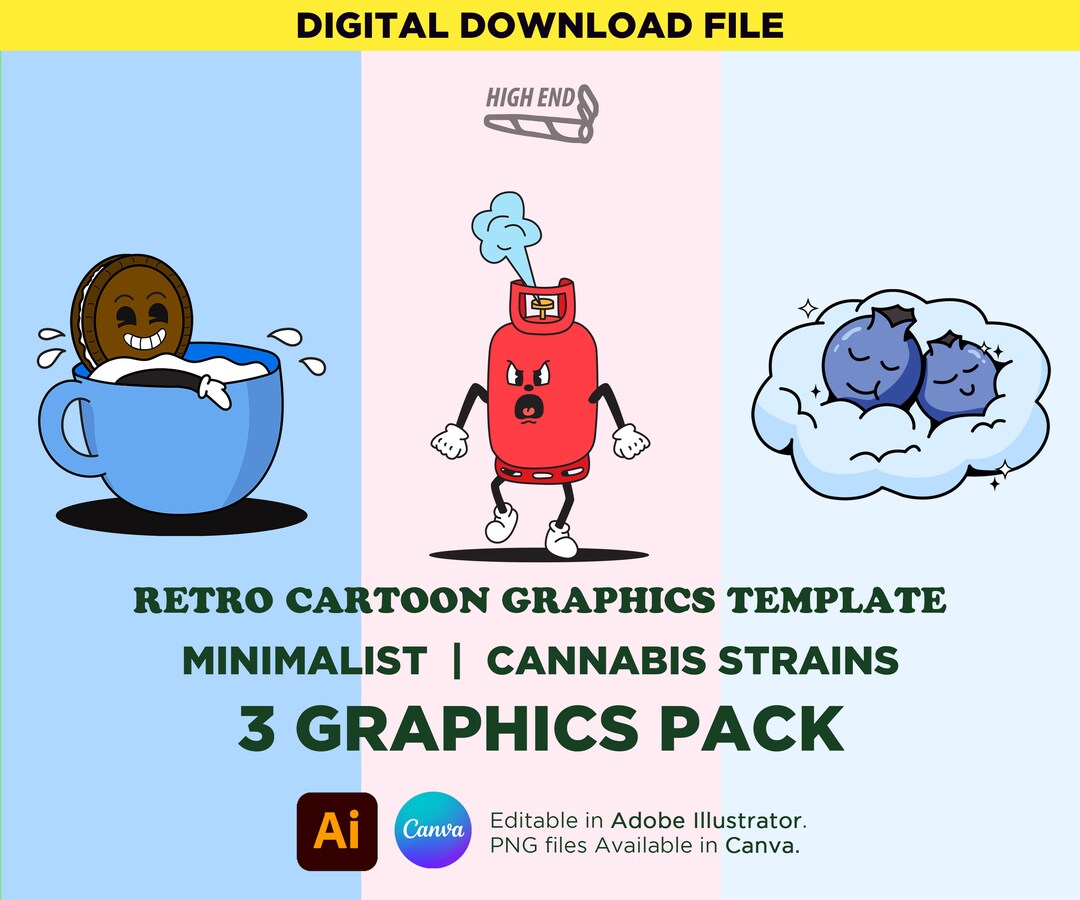 High End Friends Graphics Template Pack ver 2. Adobe, Adoble ...