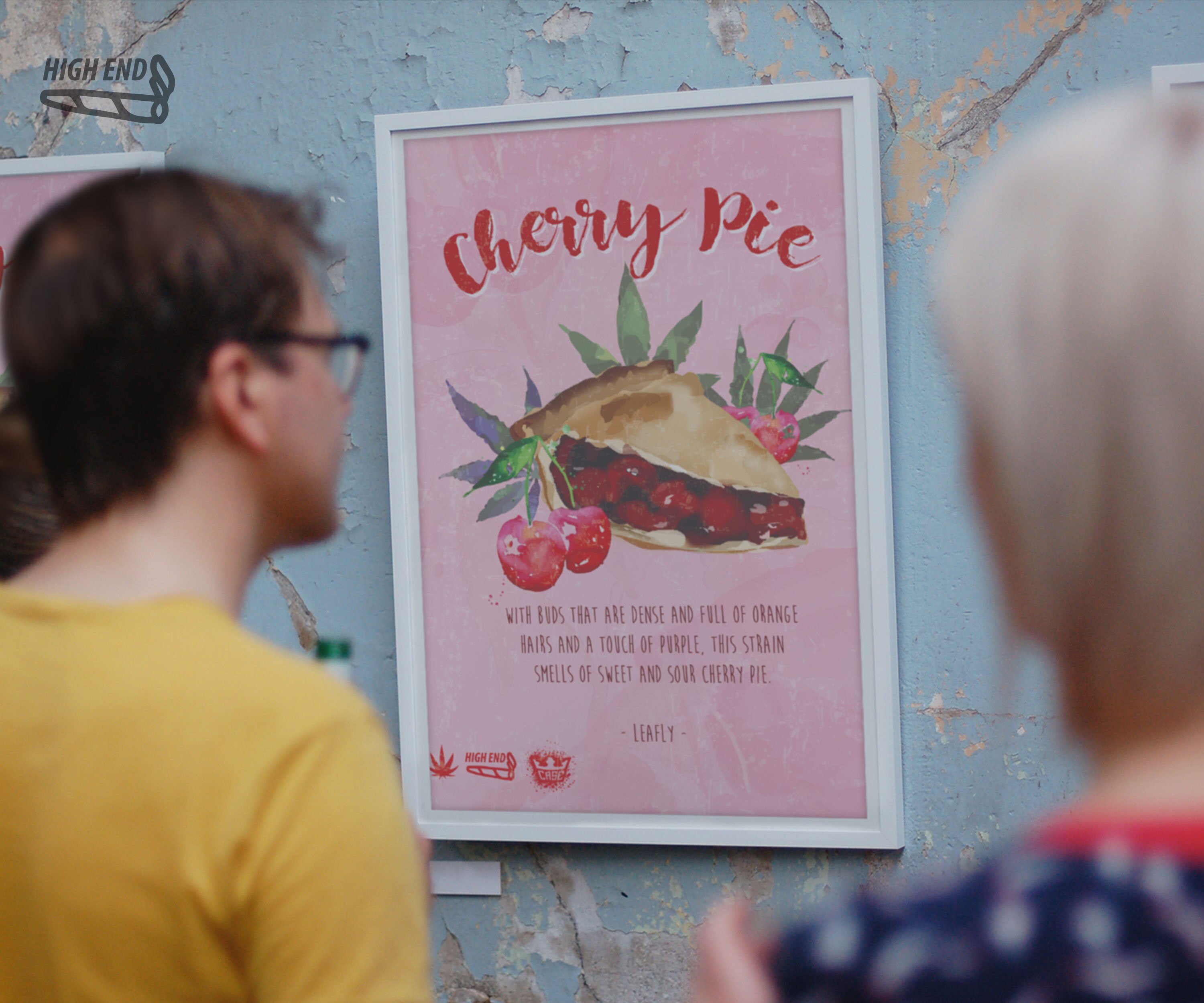Downloadable Cherry Pie Strain Art Ready to Print Poster. Easy to Print ...