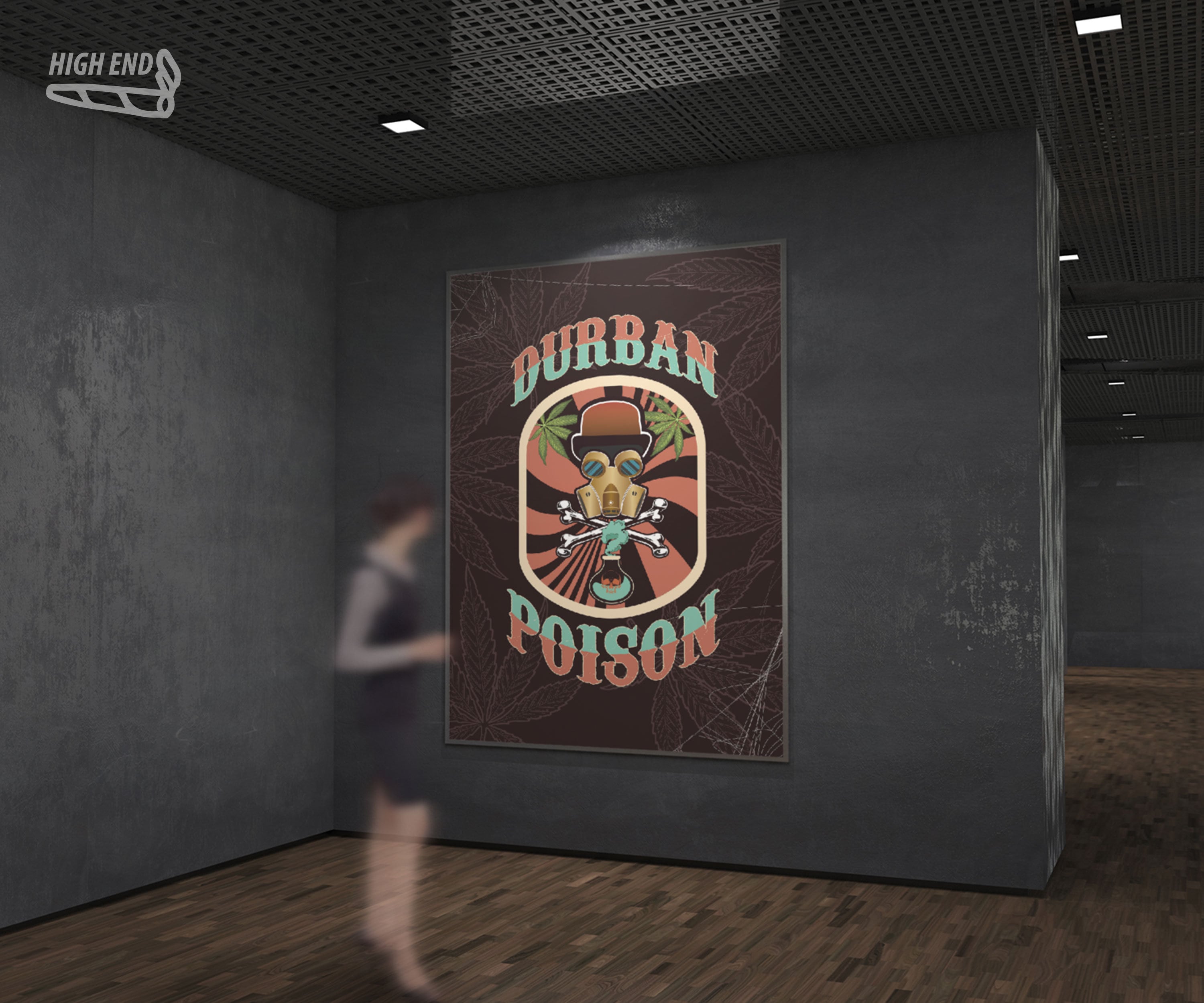 Toxic Gas Mask, Smoking Skeleton Cannabis Gifts, Urban Cowboy ...