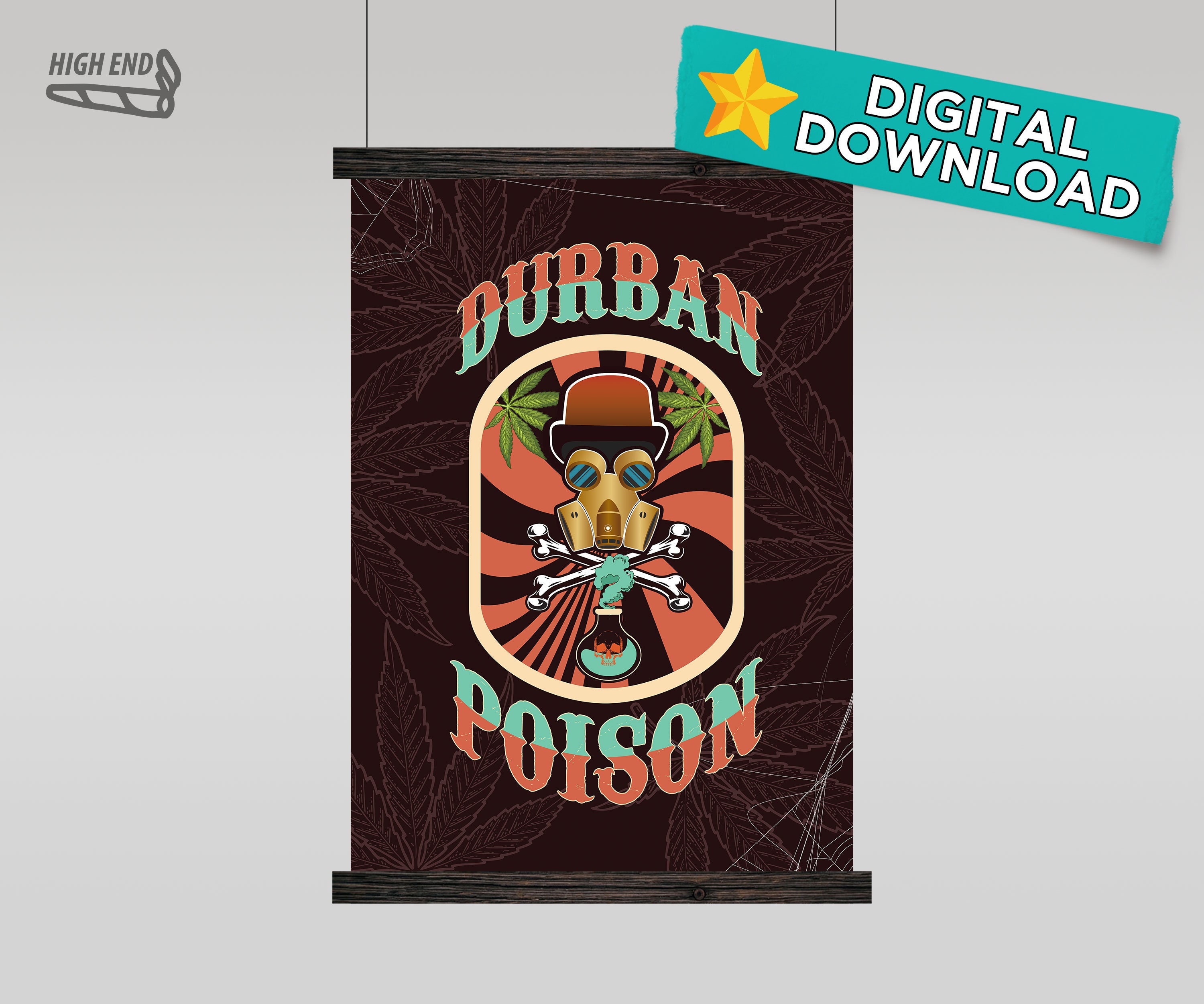 Toxic Gas Mask, Smoking Skeleton Cannabis Gifts, Urban Cowboy ...