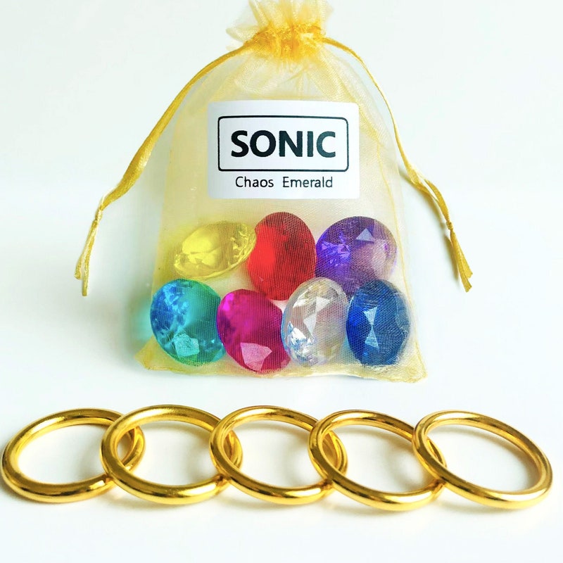 Sonic the Hedgehog Rings - Etsy