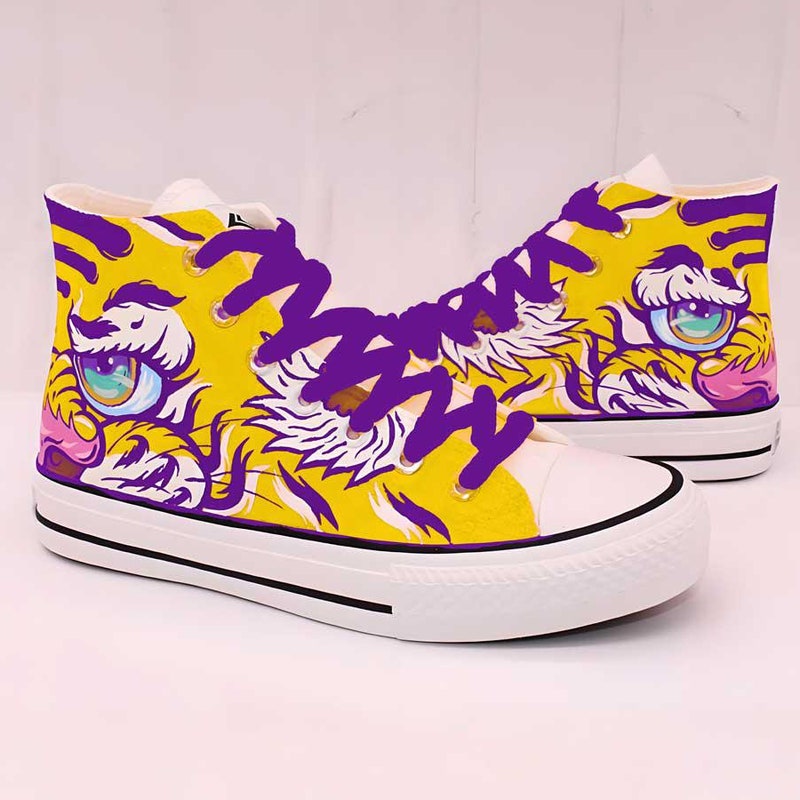 Lsu Shoes - Etsy
