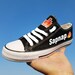 Sapnap Shoes/dream Smp/dream Smp Cosplay/custom Sapnap Sneakers Black ...