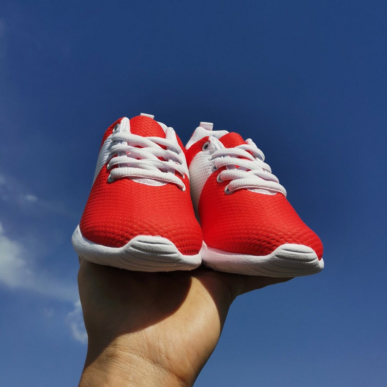 Kids' Sonic Speed Shoes Custom Cosplay Shoes Red Hedgehog Fast Sneakers ...