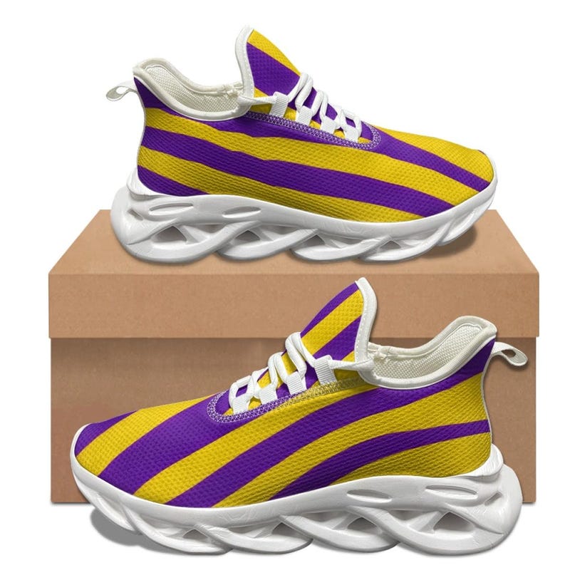 Lsu Shoes - Etsy