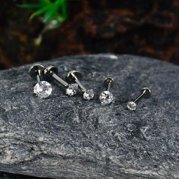 Labret Earring - Etsy