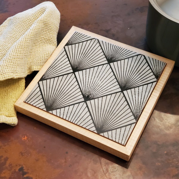 Ceramic Tile Trivet - Etsy