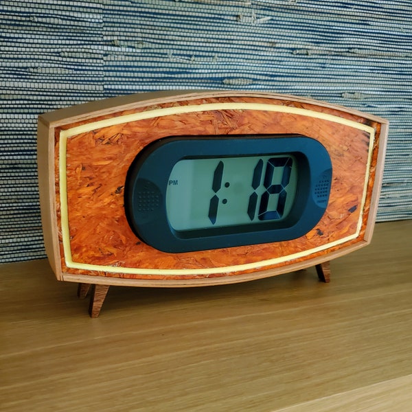 Modern Digital Desk Clock - Etsy