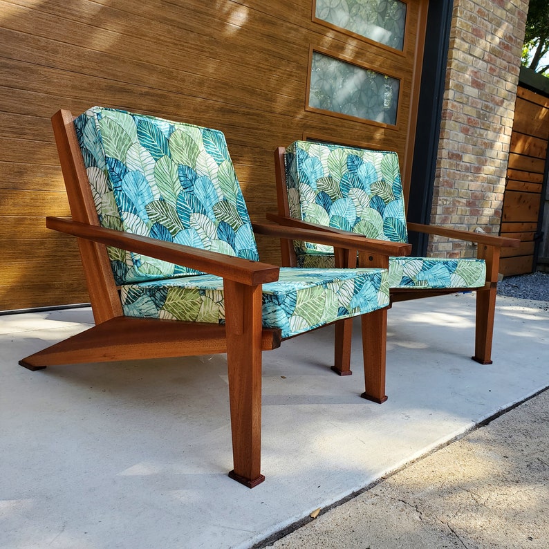 Comfortable and Contemporary Adirondack Chair Pattern or - Etsy