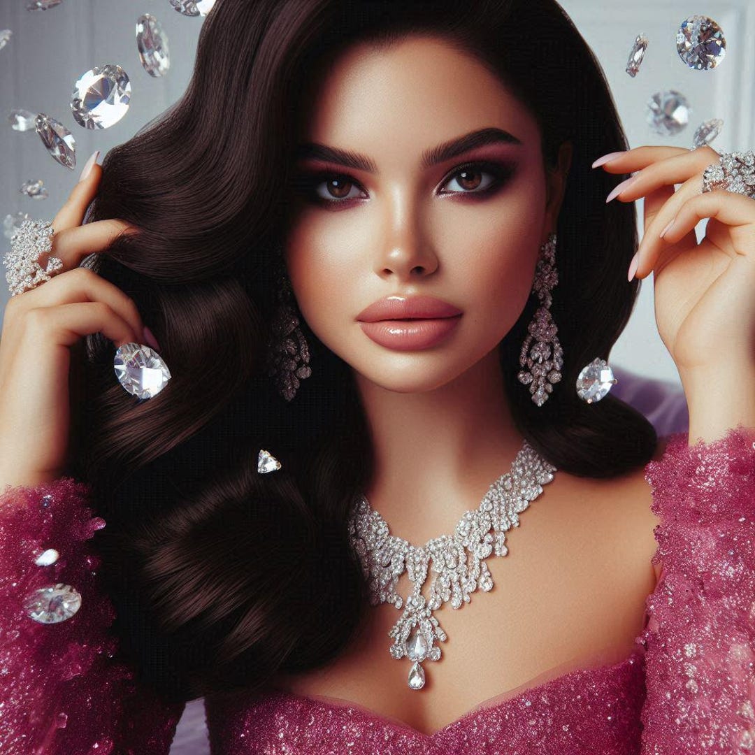 Roxy Poster - Glamour Plus - Etsy