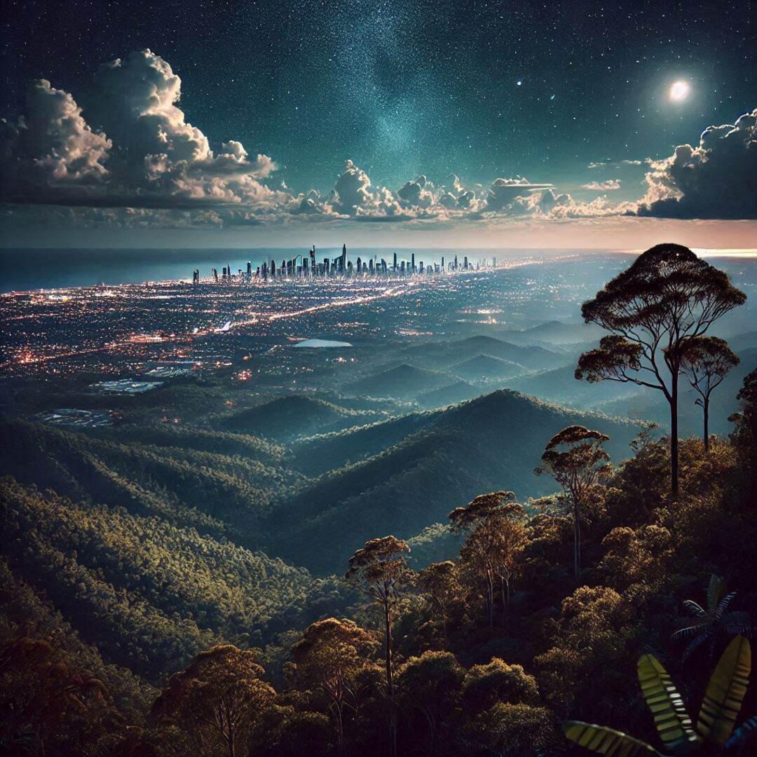 Roxy Poster NYE at the GC Hinterland - Etsy