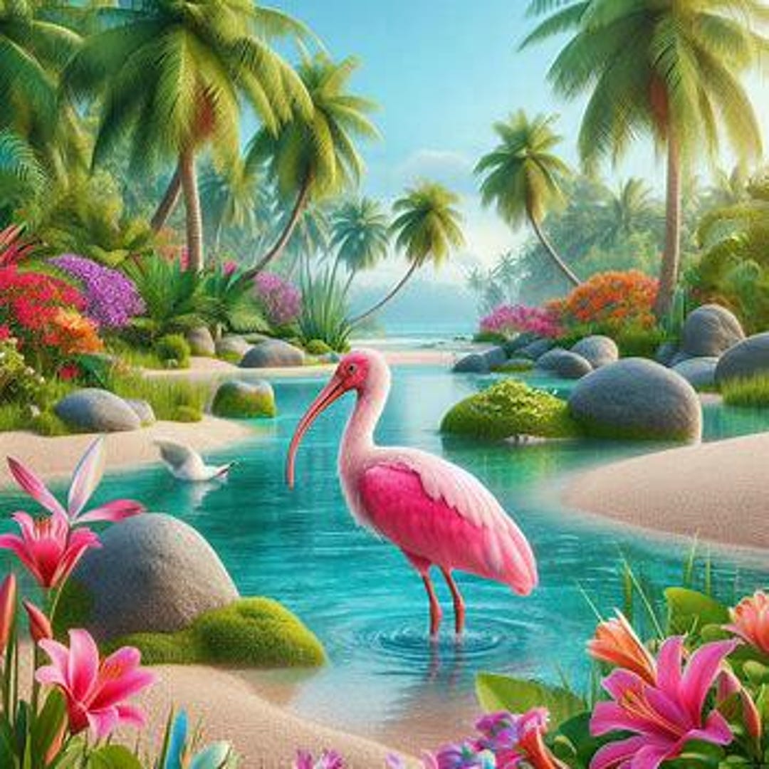 Roxy Poster the Pink Bin Chicken - Etsy