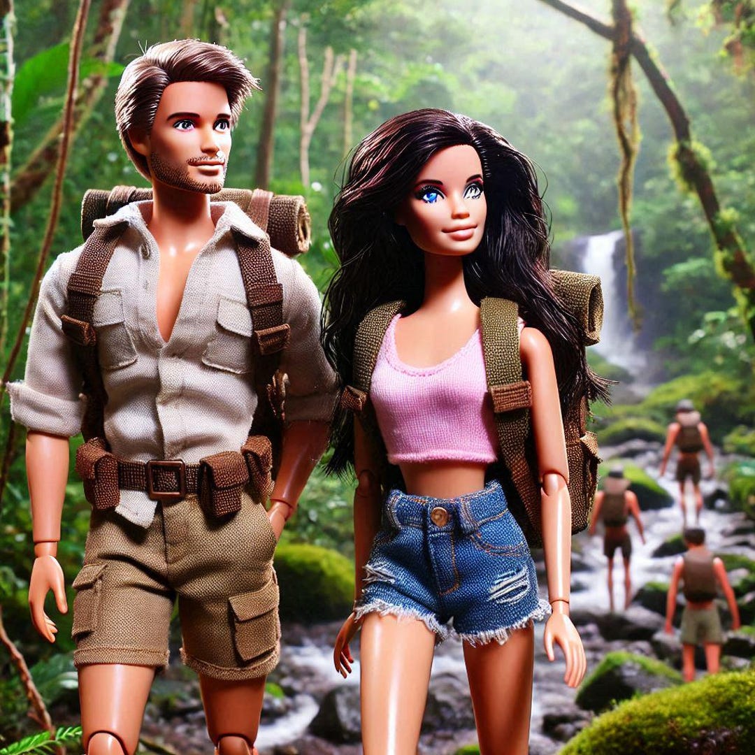 Roxy Poster Roxy Dolls Bushwalking 2 - Etsy