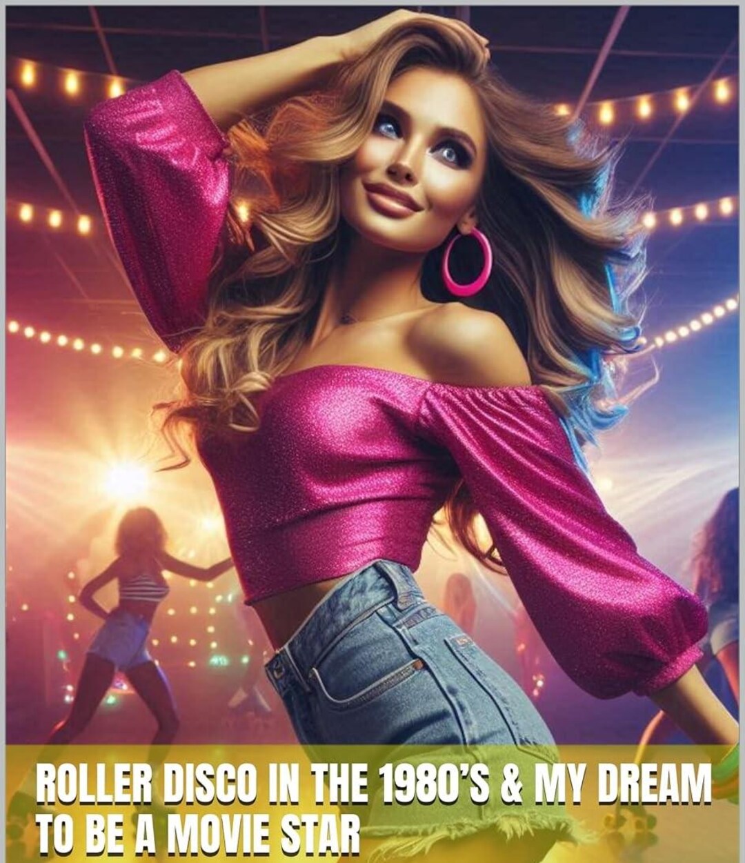 Roxy Poster Roller Disco in 1980's - Etsy