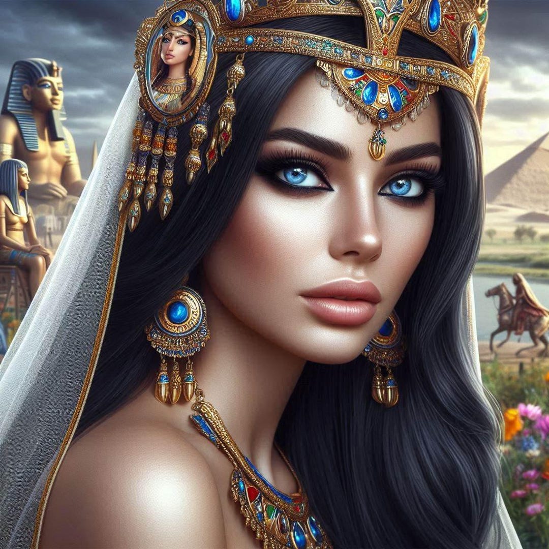 Roxy Poster the Queen Jesus & Egypt - Etsy