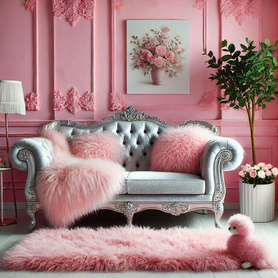 Roxy Poster the Silver Sofa - Etsy