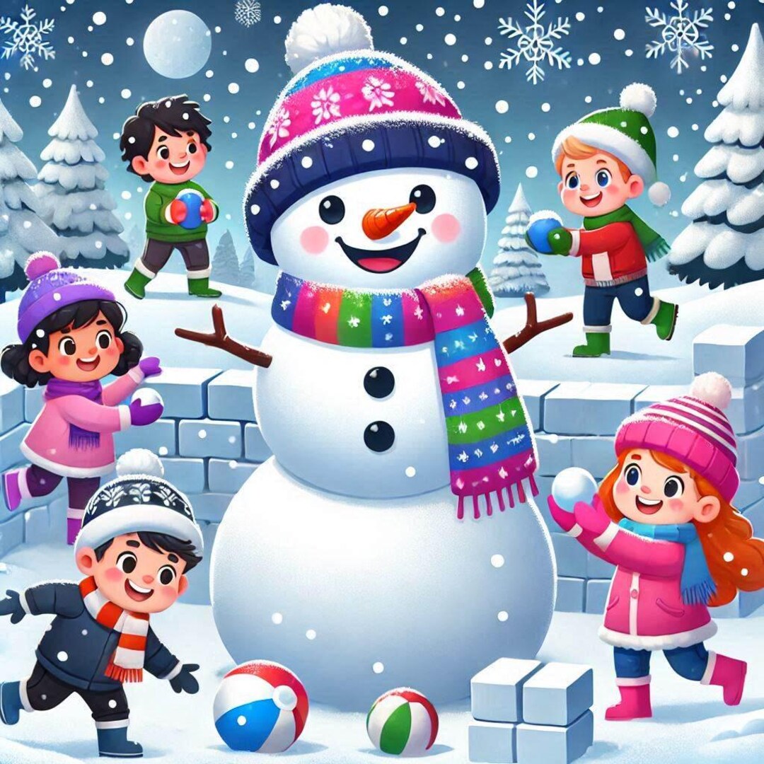 Roxy Poster Snowman - Etsy Australia