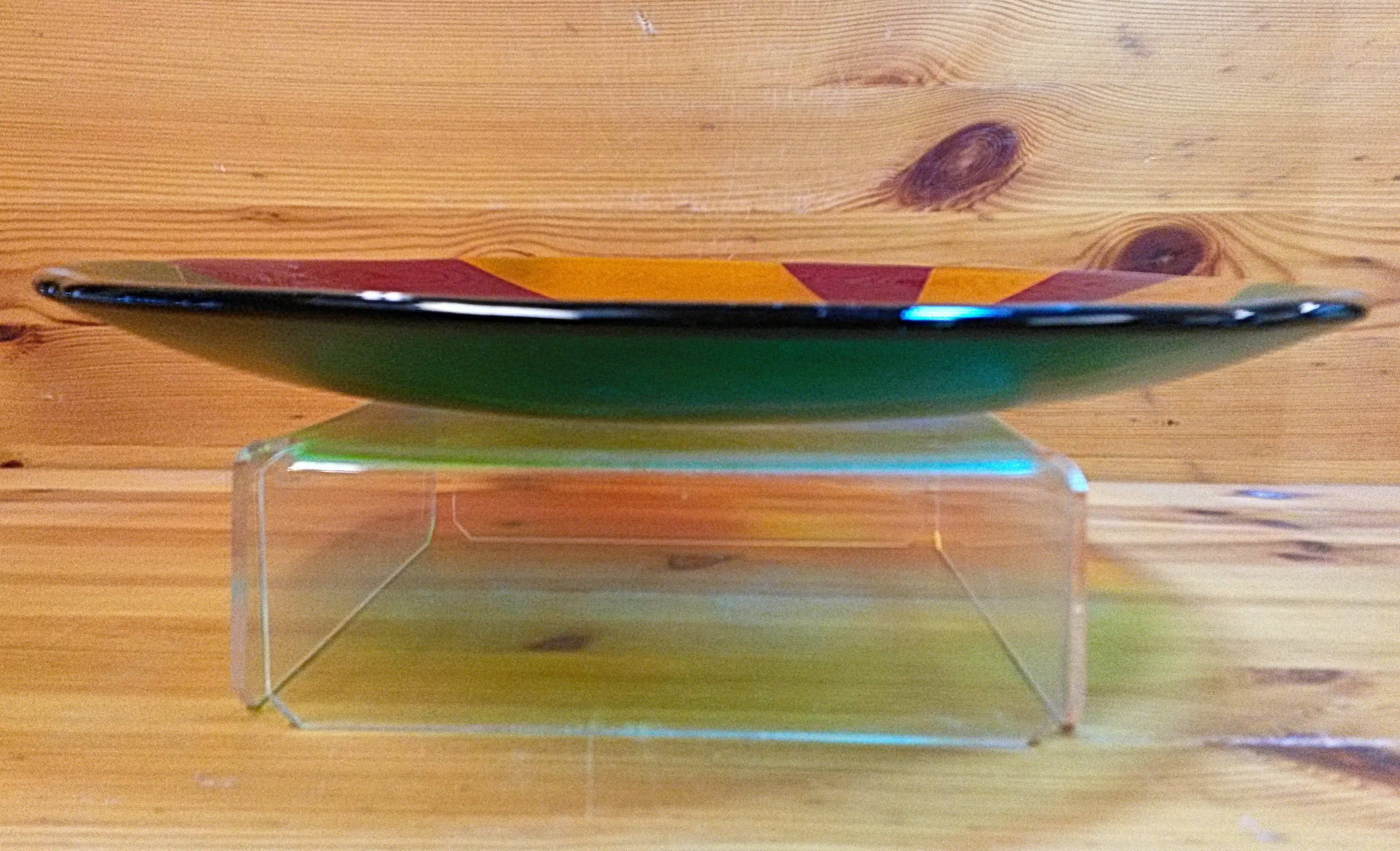 HEBRIDEAN SUNSET', Glass Bowl, handmade by SoLuS Studio Glass, Coll ...