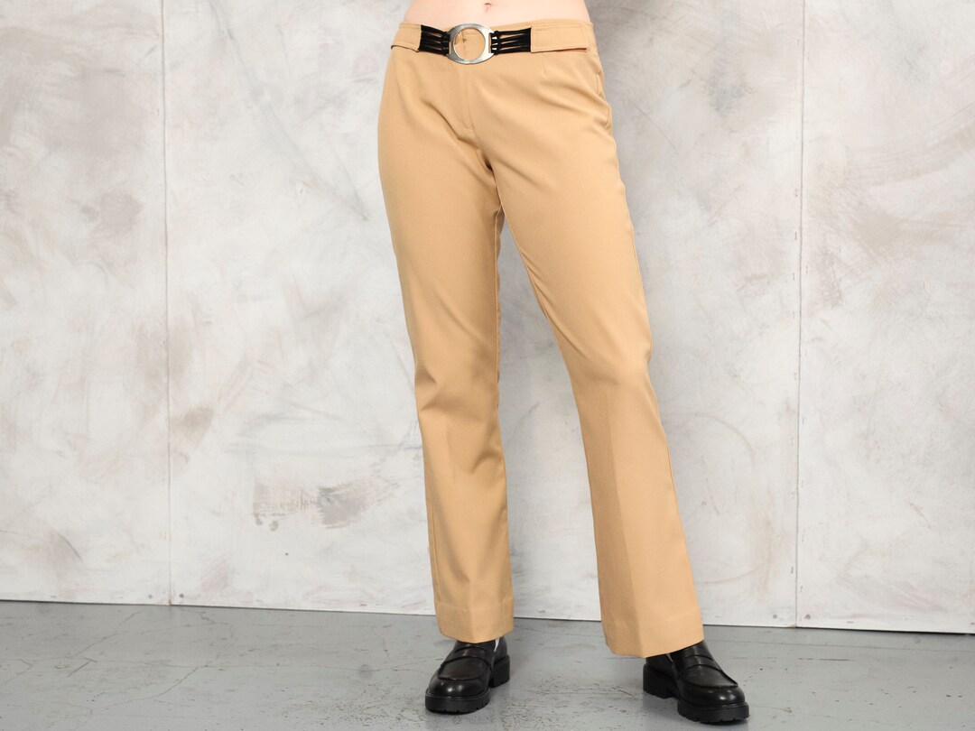 Summer Boho Pants 90s Classic Mid Rise Pants Evening Formal Suit ...