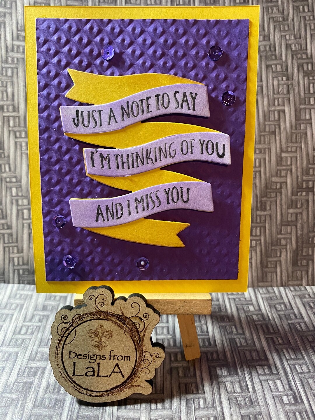 Just a Note Tiger Greeting Card - Etsy