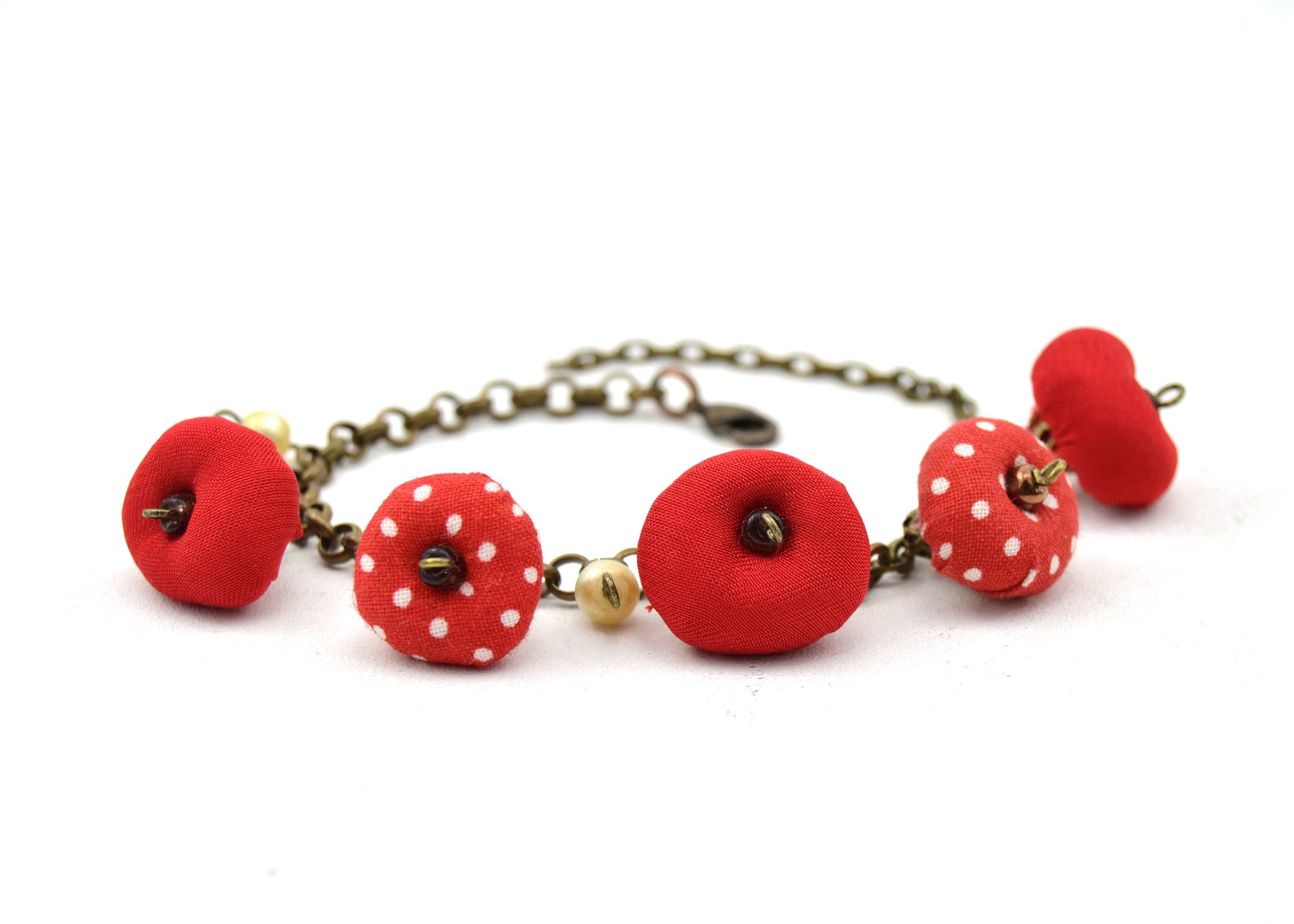 Bohemian Cloth Jewelry Set, Vintage Style Cloth Jewelry Set, Multicolor ...