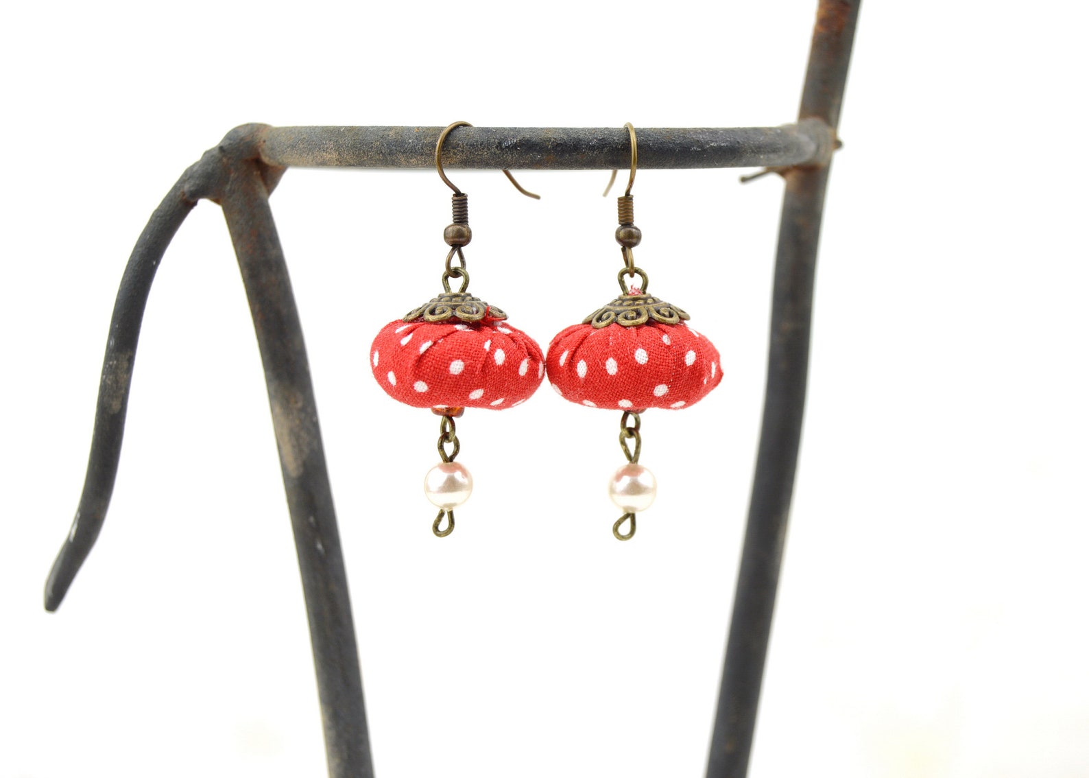 Bohemian Cloth Jewelry Set, Vintage Style Cloth Jewelry Set, Multicolor ...