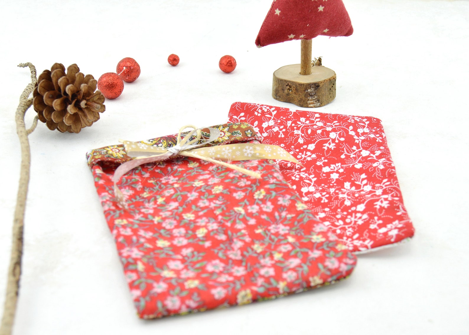 Bohemian Cloth Jewelry Set, Vintage Style Cloth Jewelry Set, Multicolor ...