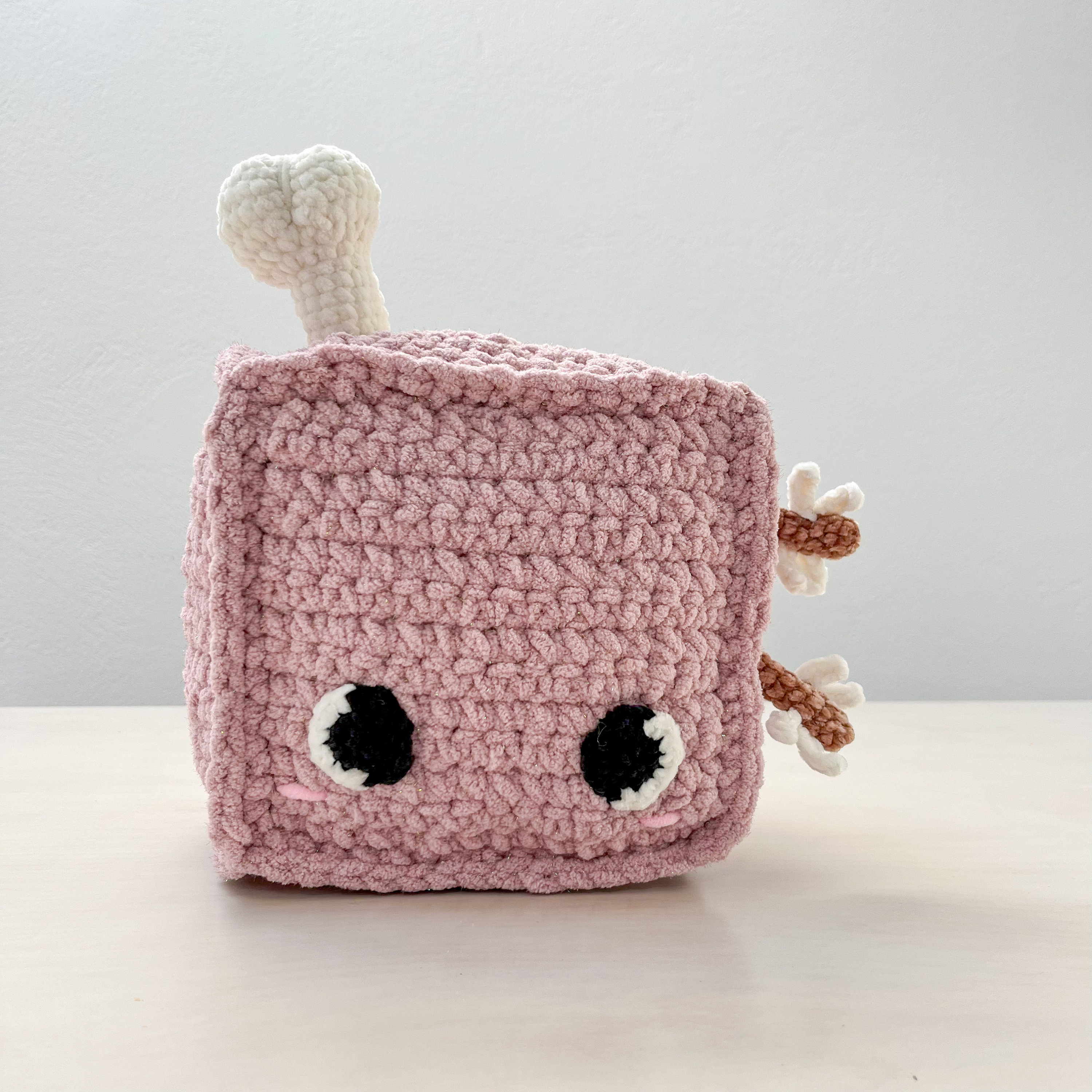 Gelatinous Cube Plushie Crochet Pattern - Etsy