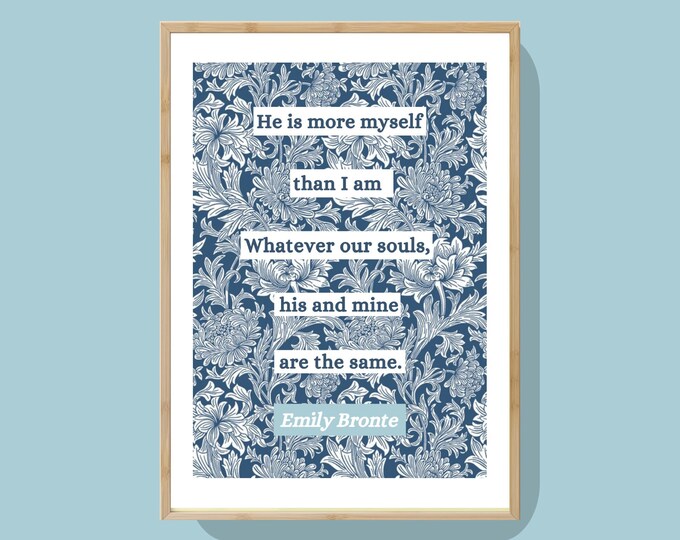 Emily Bronte Love and Friendship Poem Art Print - Etsy Canada