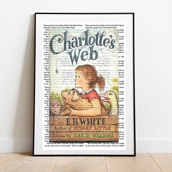 Charlotte’s Web Print - Etsy