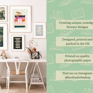 Jane Austen Map of England Art Print, Jane Austen Story Map Poster ...