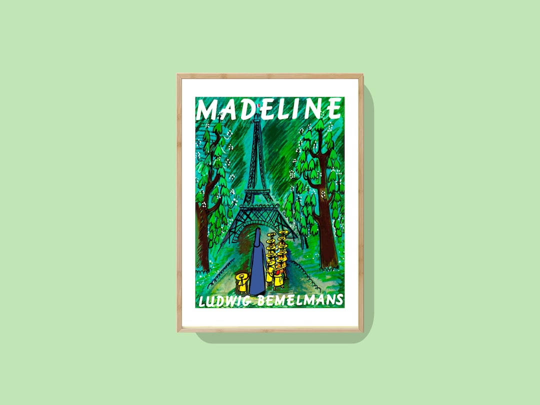 Madeline | Ludwig Bemelmans, Art Print, Wall Art, Book Illustration ...
