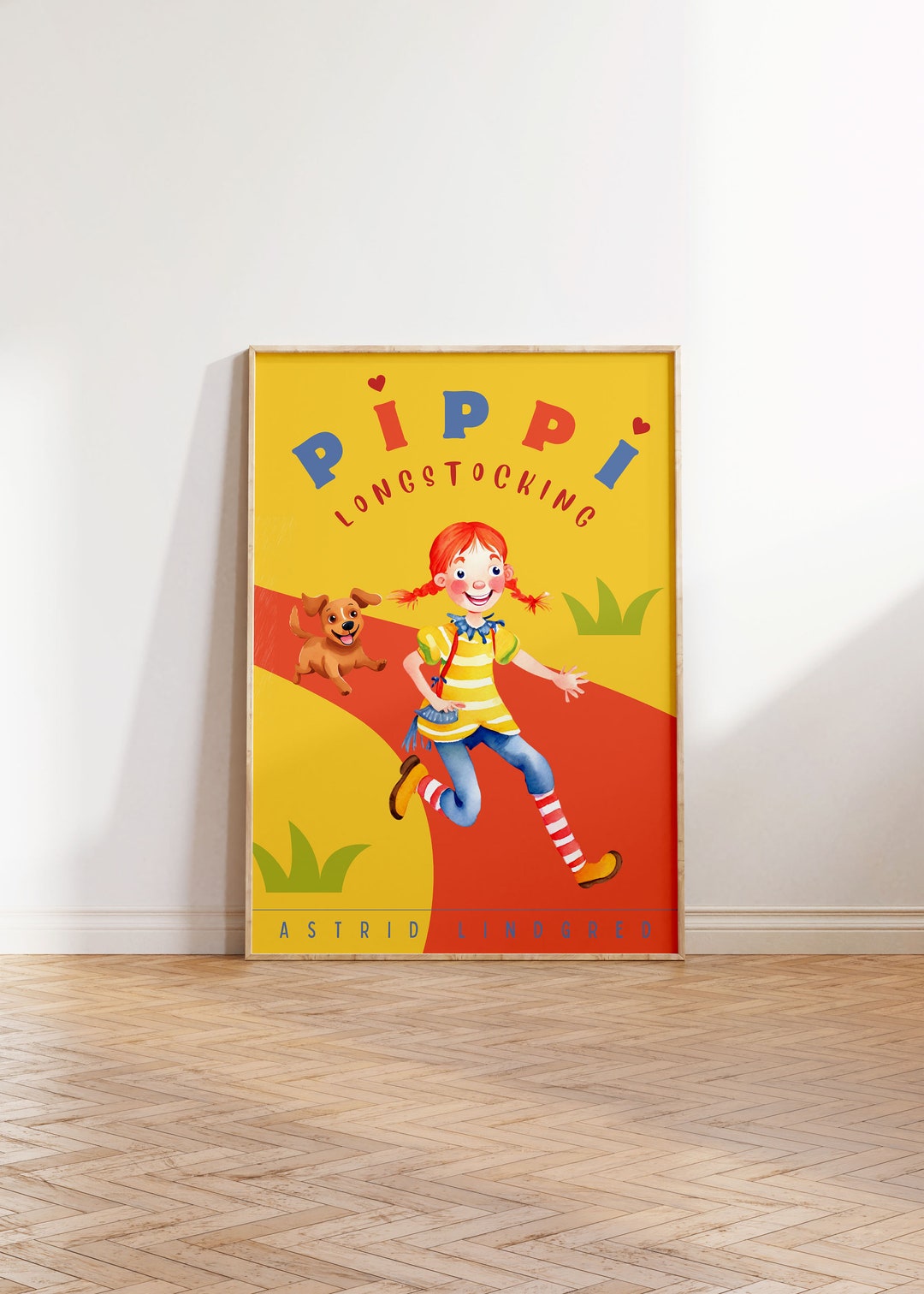 Pippi Longstocking Pippi Langstrumpf, Astrid Lindgren, Wall Art, Book ...