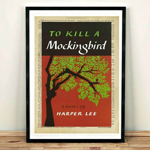 Printable to Kill A Mockingbird Print Harper Lee Book Cover - Etsy